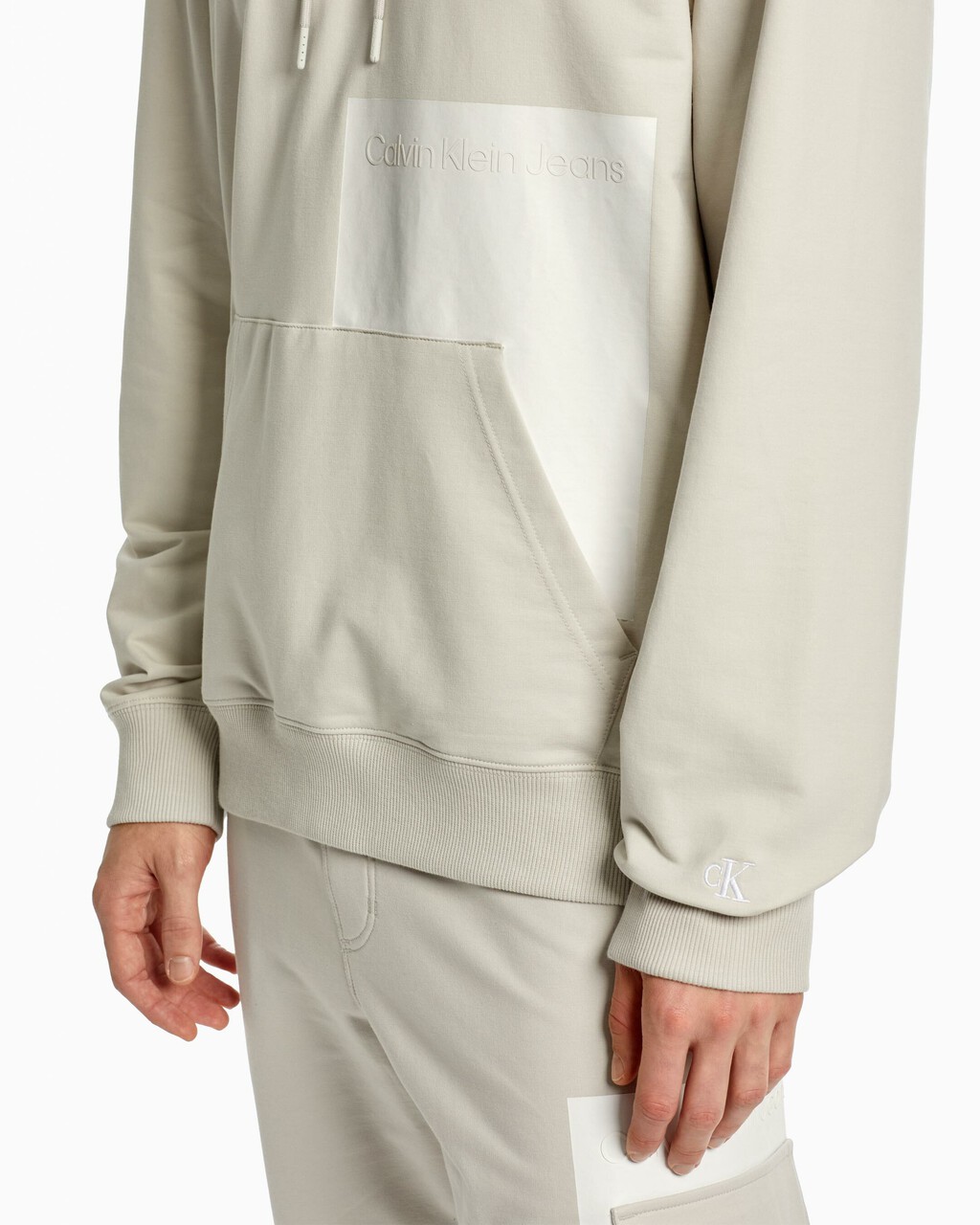 Subtle Color Block Hoodie