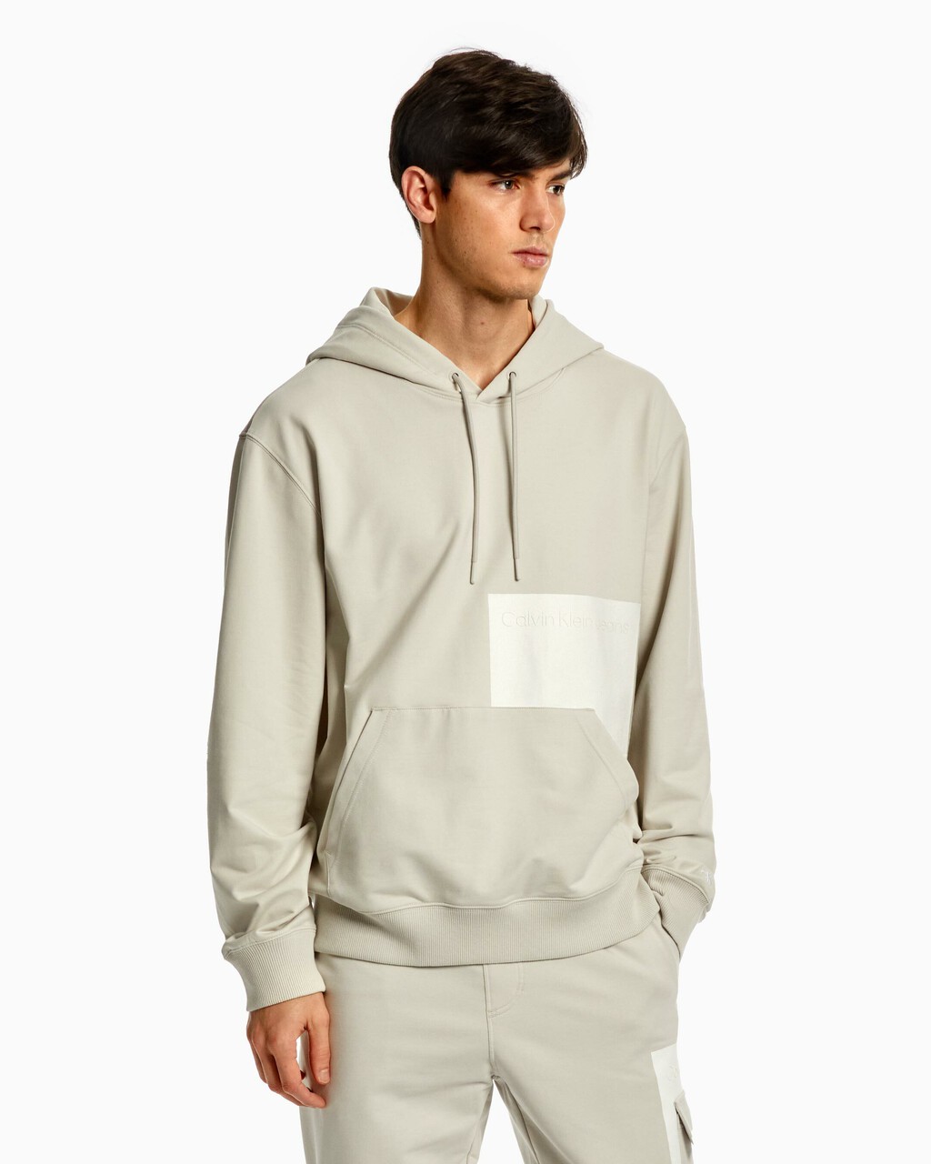 Subtle Color Block Hoodie