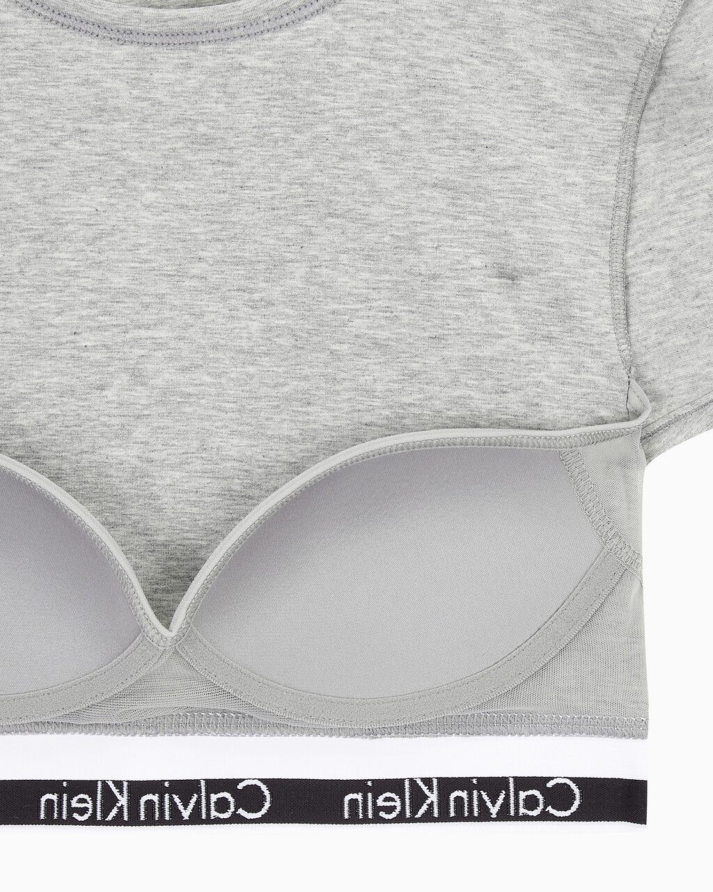 여성 모던코튼 AF 티셔츠 브라렛 | grey | Calvin Klein Korea