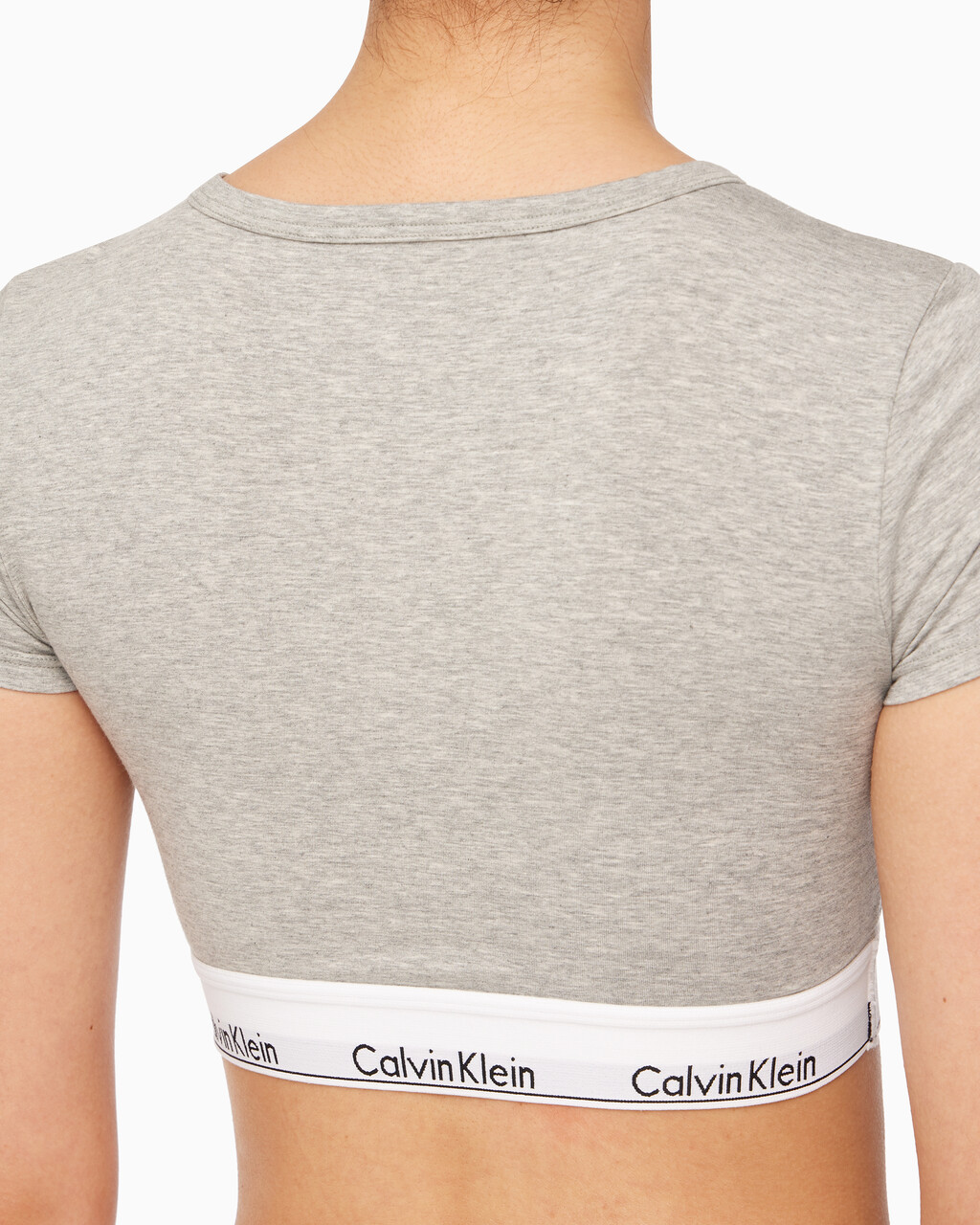 여성 모던코튼 AF 티셔츠 브라렛 | grey | Calvin Klein Korea